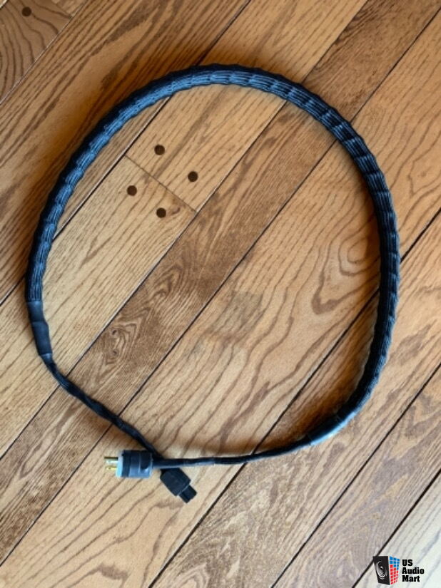 NBS Black Label II Power Cable! Original Gold Version 6' Long Photo ...