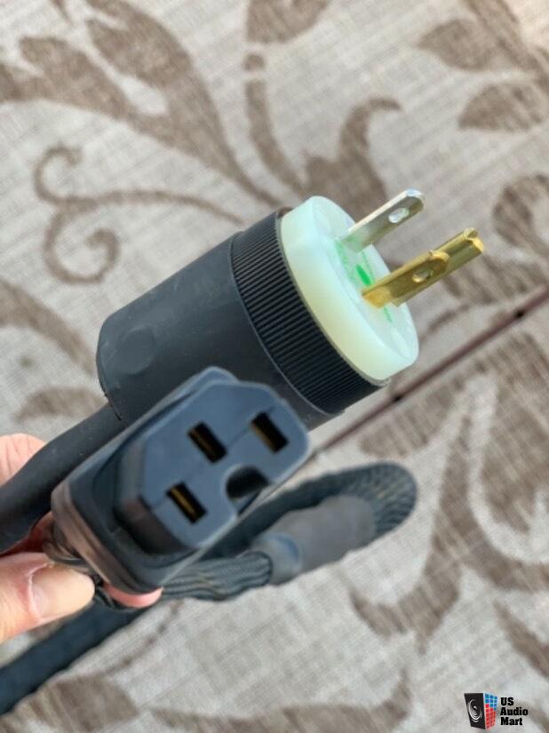 NBS Black Label II Power Cable! Original Gold Version 6' Long Photo ...