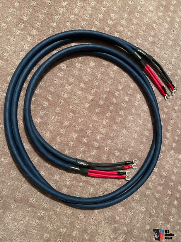 Audioquest Clear 8' pair Speaker Cables For Sale - US Audio Mart
