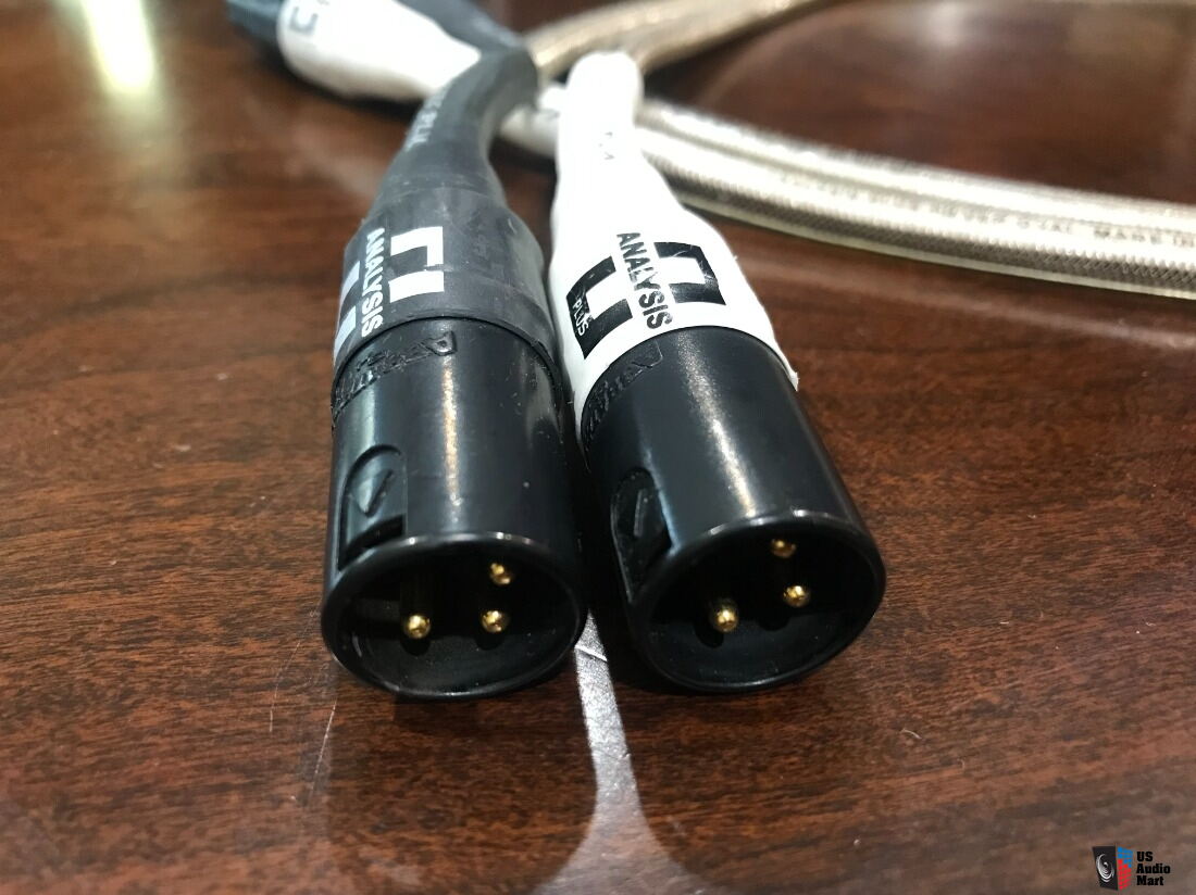 Analysis Plus Silver Oval XLR Interconnect 1 Meter Pair Photo #3122815 ...