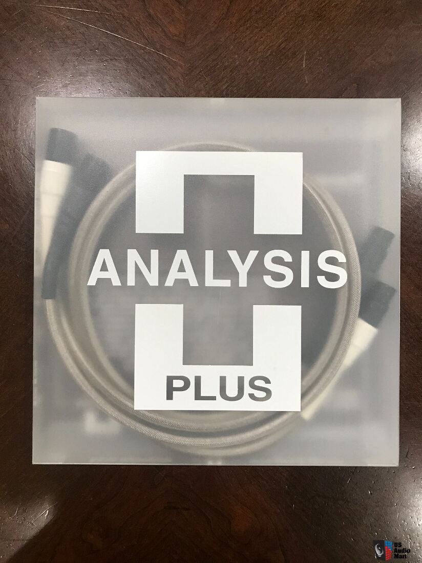 Analysis Plus Silver Oval XLR Interconnect 1 Meter Pair Photo #3122815 ...