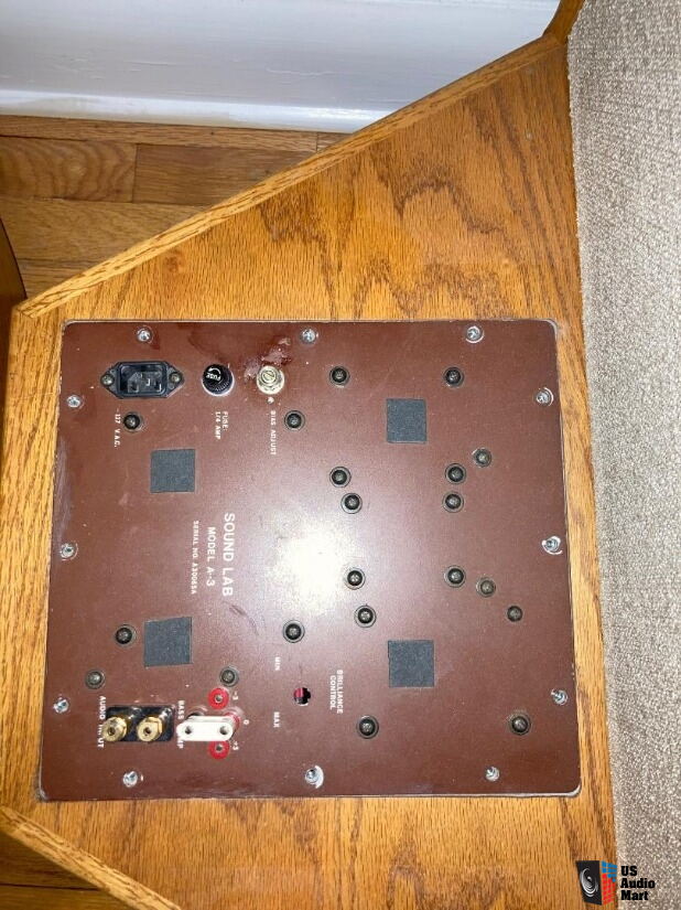 Sound Lab A-3 pair Photo #3127831 - US Audio Mart