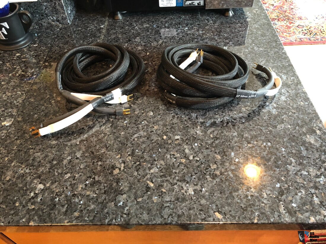 Analysis Plus Inc. Silver Apex Speaker Cables - Amazing Condition ...