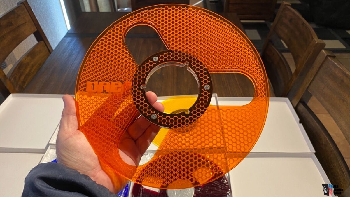 Beautiful 10.5" custom colored reels For Sale - US Audio Mart