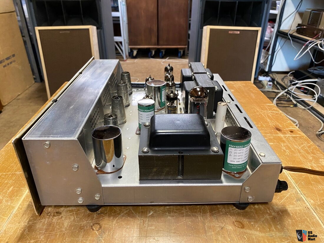 Scott 222 B Stereo Tube Amplifier - EL-84 Tubes - Fully Restored! Photo ...
