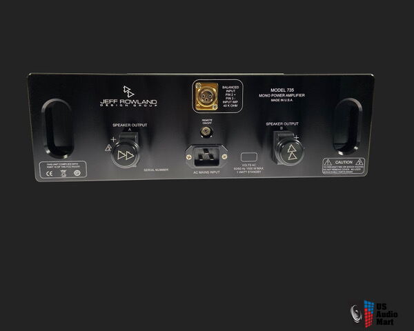 Jeff Rowland Model 735 Monoblocs Photo #3130436 - US Audio Mart