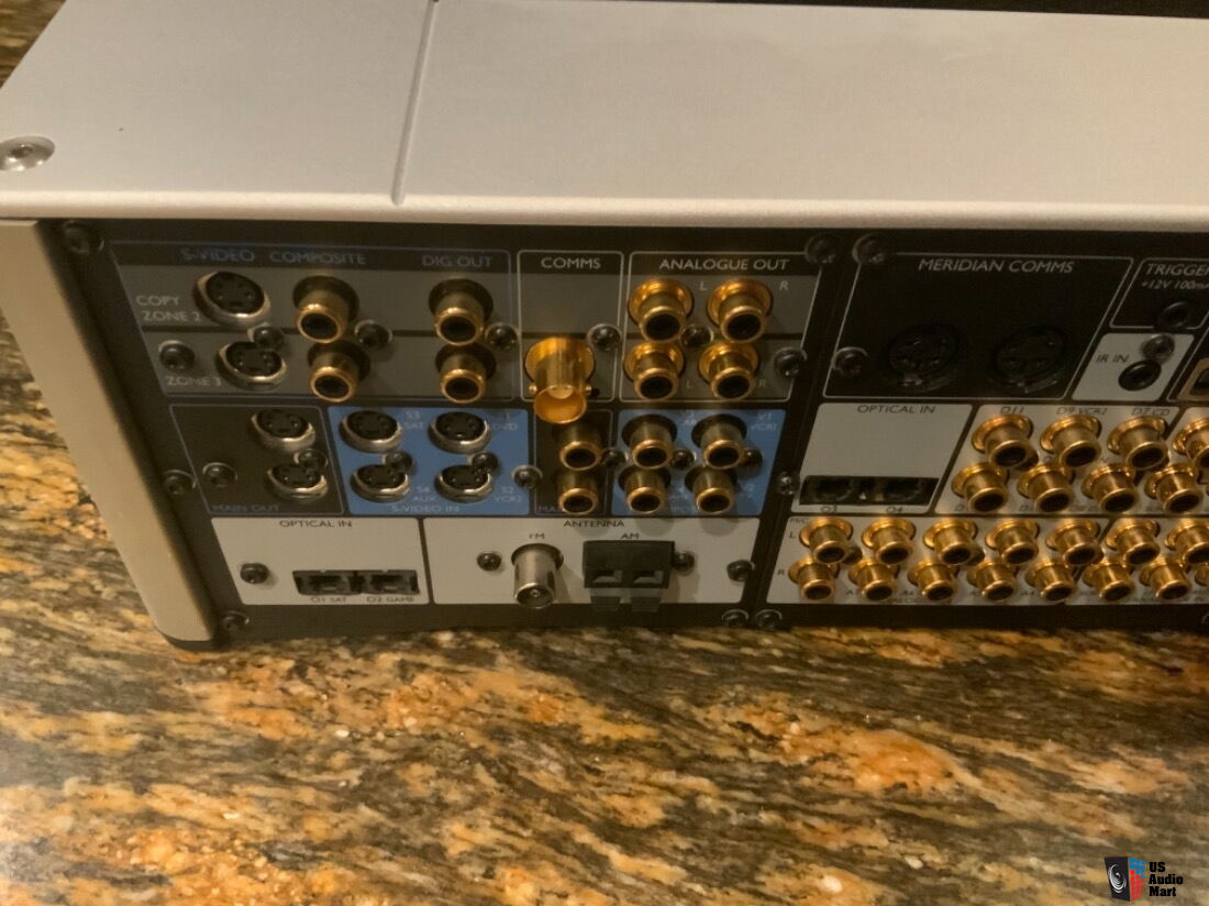 Meridian DSP Home Theater Complete System DSP6000,DSP5500,G68 and DSW ...