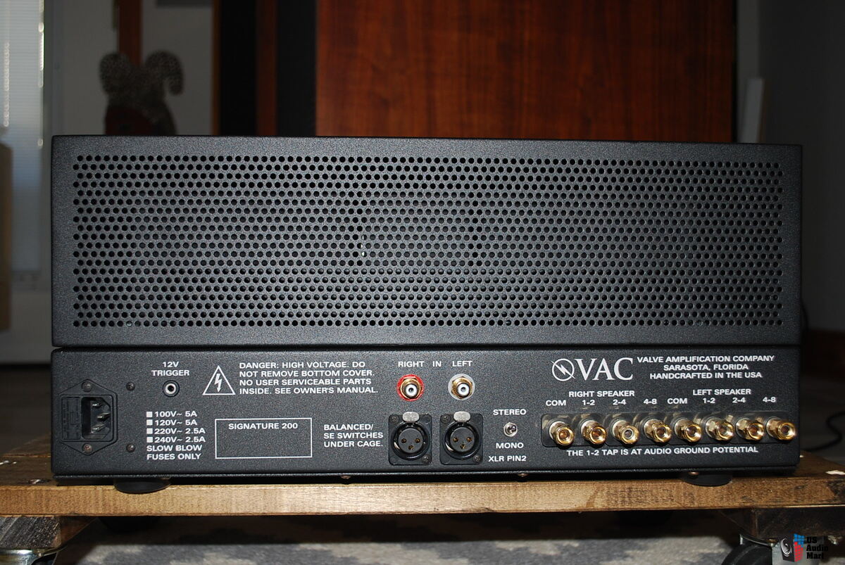VAC Signature 200 with VAC iQ System Power Amplifier Photo #3134687 ...