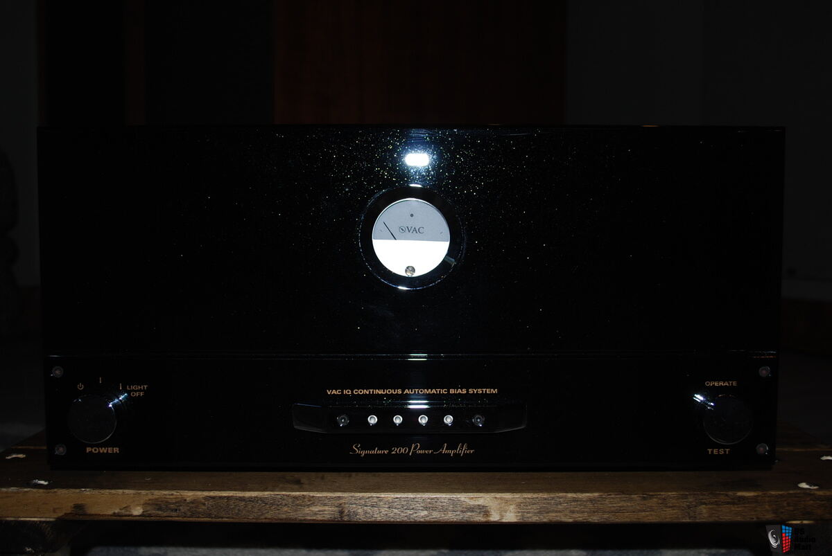 VAC Signature 200 with VAC iQ System Power Amplifier Photo #3134694 ...