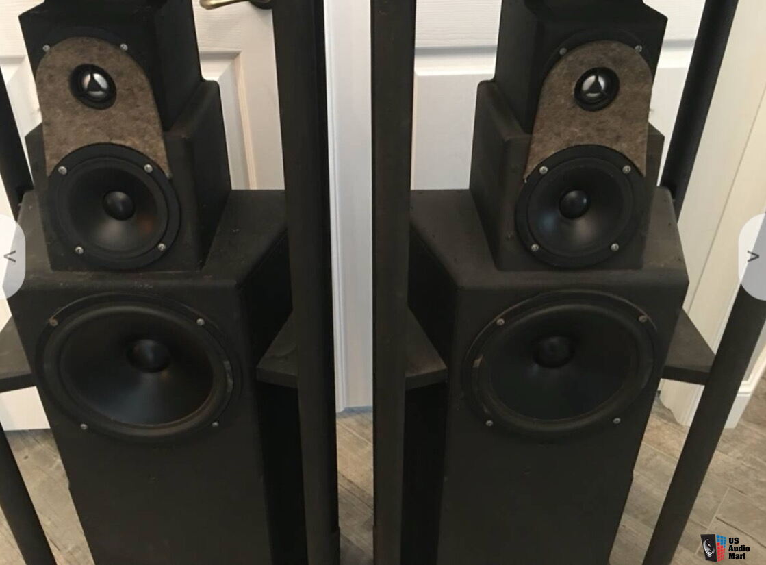 Vandersteen Model 2Ce Loudspeakers New Socks Clean w/ Stands Photo ...