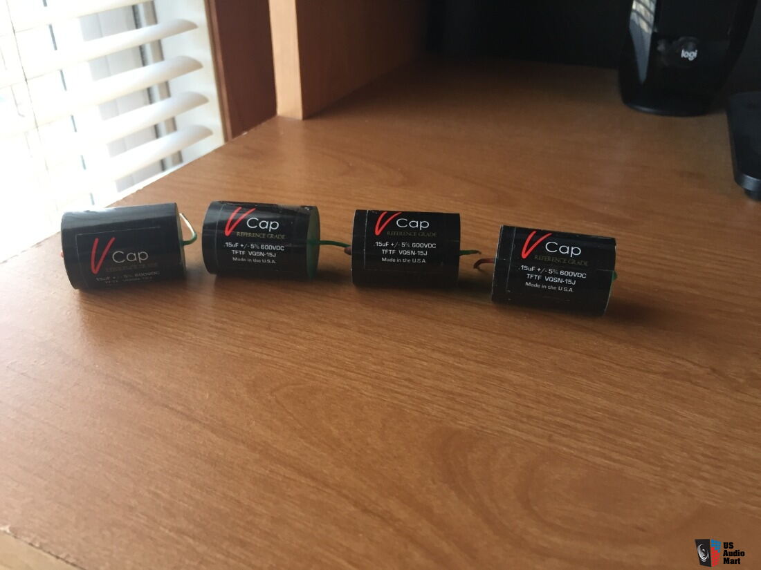 VCap Reference Tin Foil and Fluoropolymer Film Audio Capacitors .15uf ...