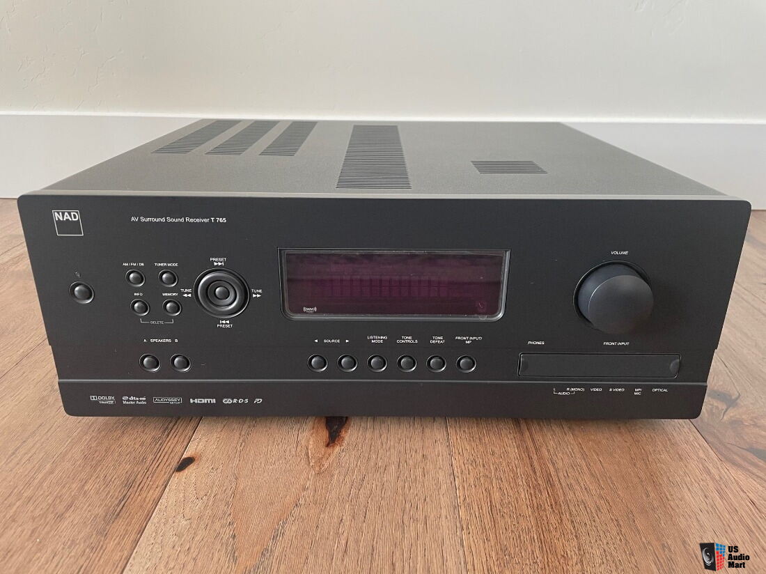 NAD T765 7 1 Audio Video Home Theater Receiver With VM100 AM100 Modules