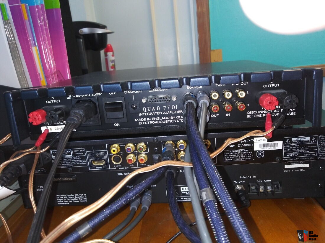 Quad 77 integrated amplifier * Made in England Photo #3149598 - US ...