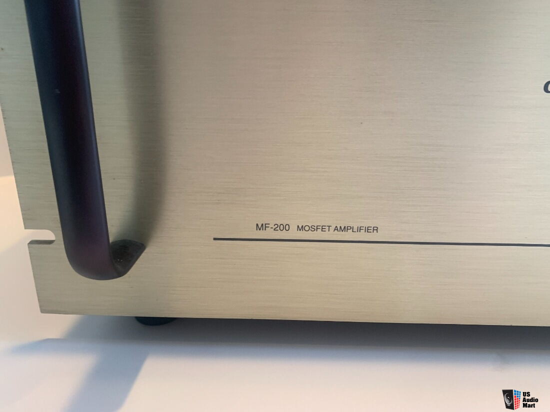CONRAD JOHNSON MF-200 Power Amplifier, Solid State "Tube Like", 200wpc ...