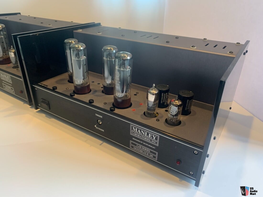 Manley Labs, LAB SERIES 100 Tube Mono Blocks "Prestine Condition Photo ...
