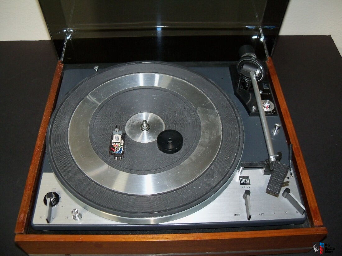 Dual 1019 Turntable Restored With Plinth and dust Cover Original Boxes ...