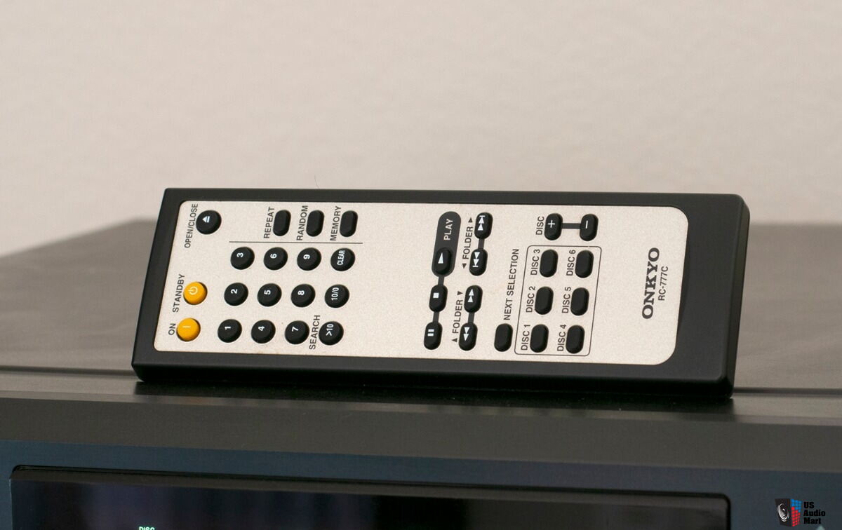 Onkyo DX-C390 6 Disc CD Carousel Changer Player with Remote - Works ...