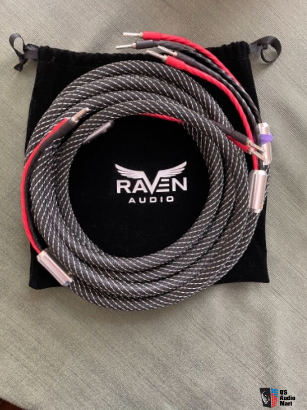 Raven Audio Soniquil 3m Speaker Cables For Sale - US Audio Mart