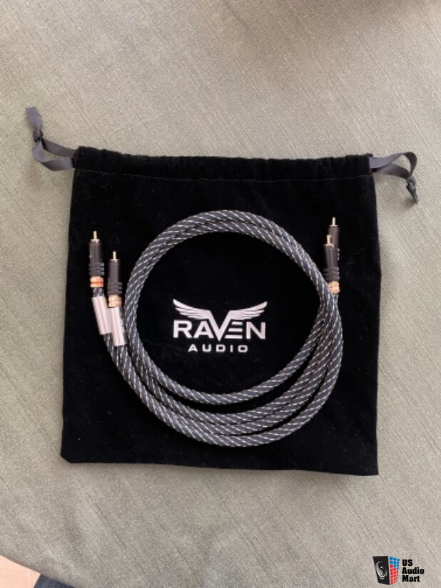 Raven Audio Soniquil 1m RCA Interconnects For Sale - US Audio Mart