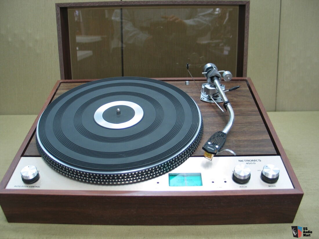 Netronics 450D Turntable / Shure SME 3009 Tonearm / Audio Technica ...