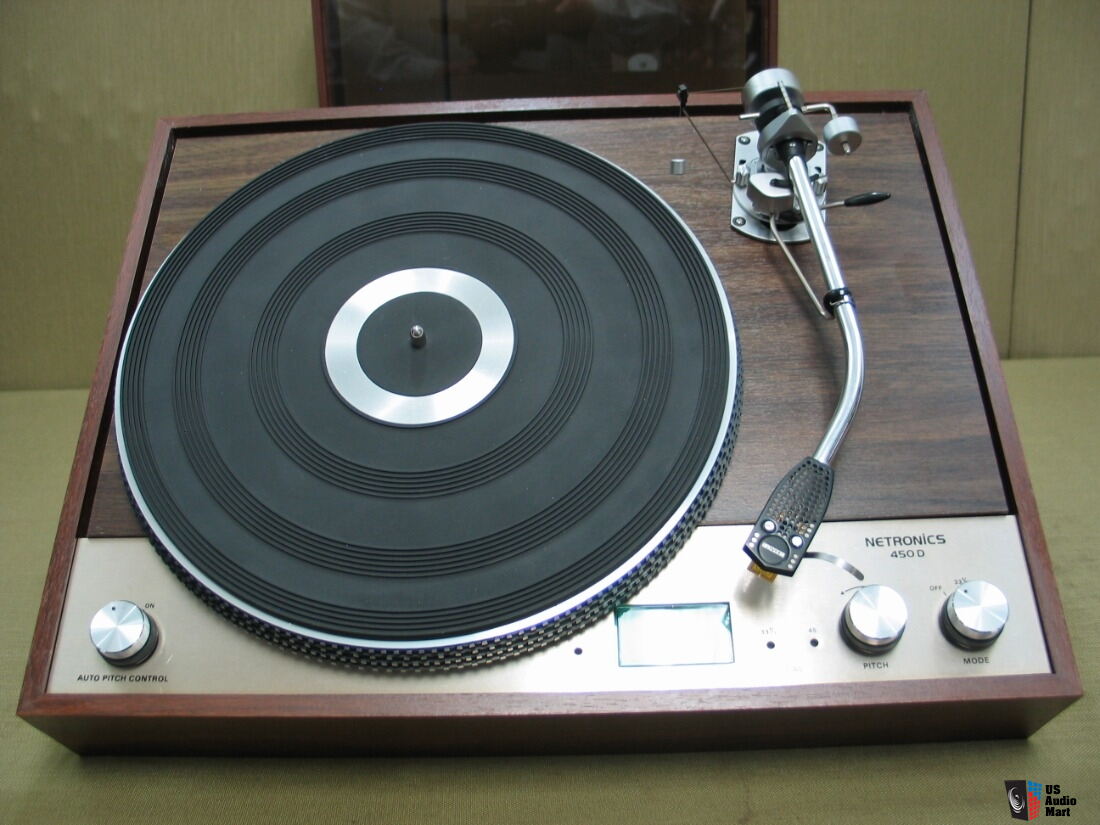 Netronics 450D Turntable / Shure SME 3009 Tonearm / Audio Technica ...