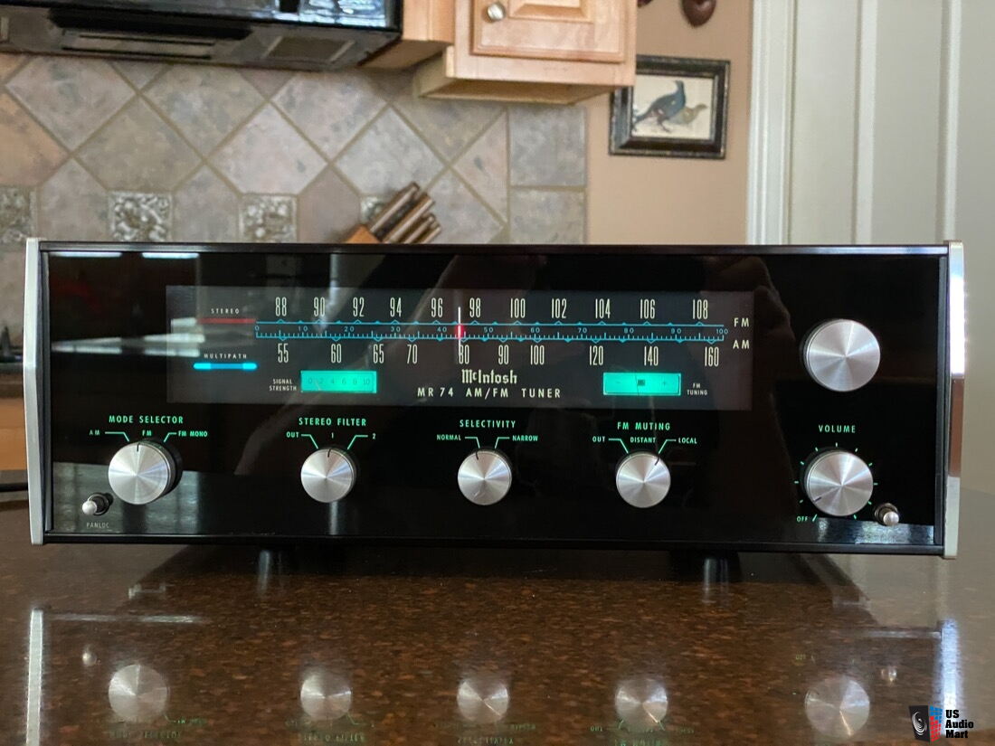 McIntosh MR-74 AM/FM Tuner - Immaculate Condition For Sale - US Audio Mart