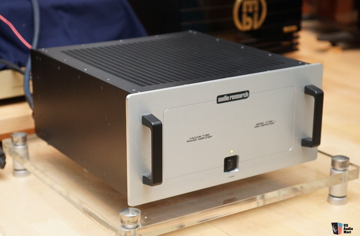 Audio Research VT-100 Mk3 amplifier, silver face plate Photo #3194017 ...