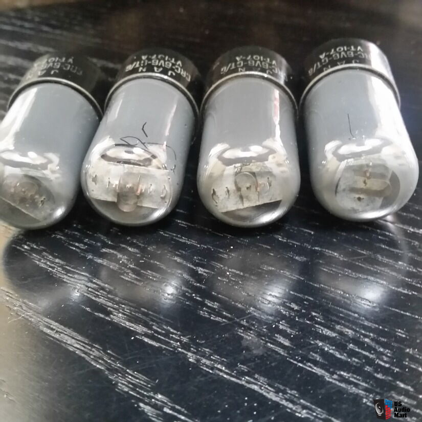 RCA VT-107A JAN CRC-6V6-GT/G Vacuum Tubes Tested Quad 1944 Photo ...