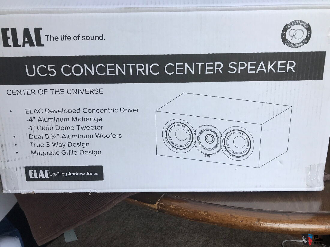 ELAC UNI-FI UC5 Center Channel Speaker Photo #3196609 - Canuck Audio Mart
