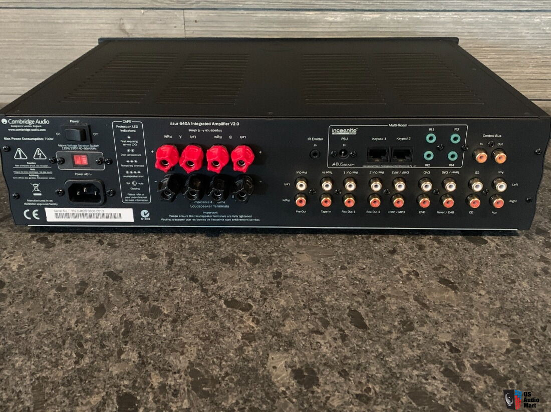 Cambridge Audio Azur 640A V2 Stereo Integrated Amplifier Photo #3199125 ...