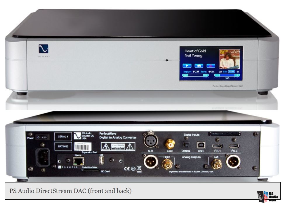 PRICEC DROP! PS Audio (DMP) Direct Stream Memory Player - I2S DSD ...