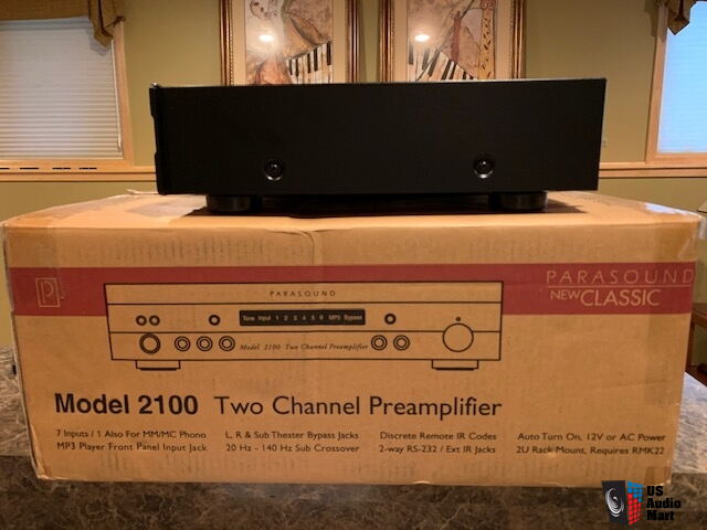 Parasound NewClassic 2100 2.1 Channel Preamplifier Photo #3201808 ...