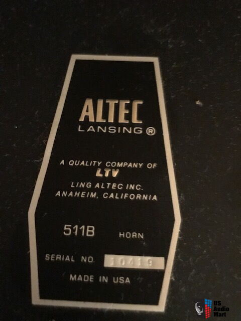 Altec Lansing A7 Magnificent Voice of the Theater Photo #3201857 - US ...