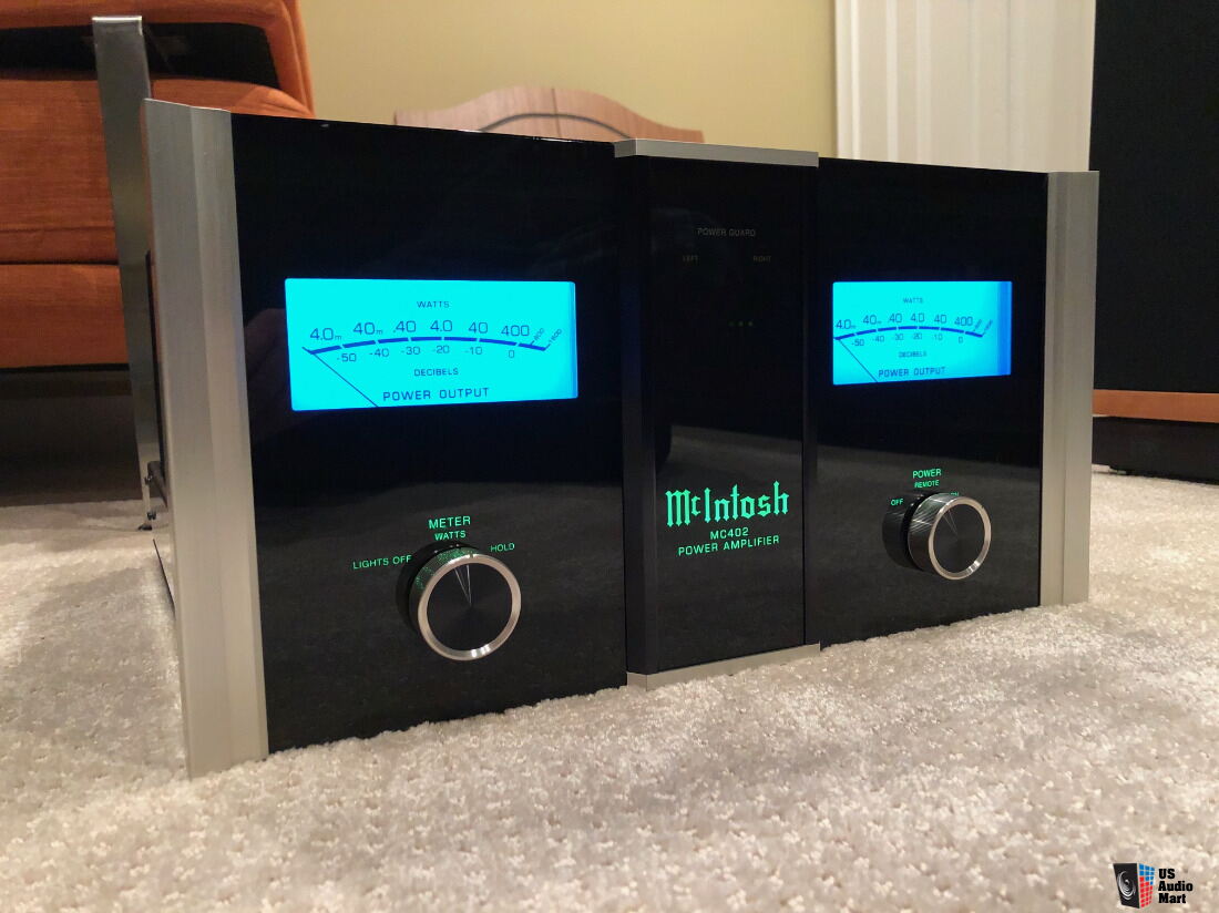 McIntosh MC402 power amplifier - MC-402 - Mint condition Photo #3204445 ...
