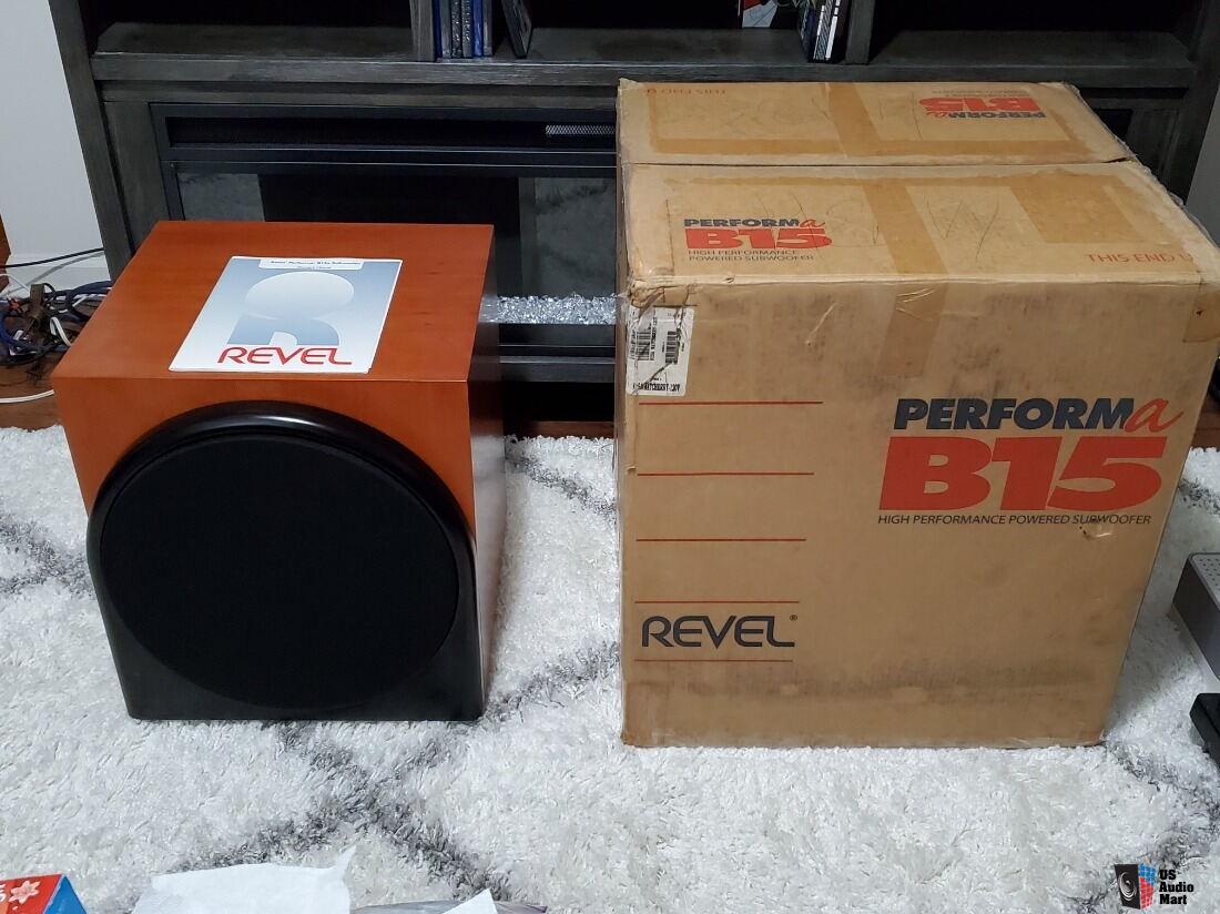 Revel Performa B-15a REFERENCE CLASS subwoofer, $1895 (OBO) Photo ...