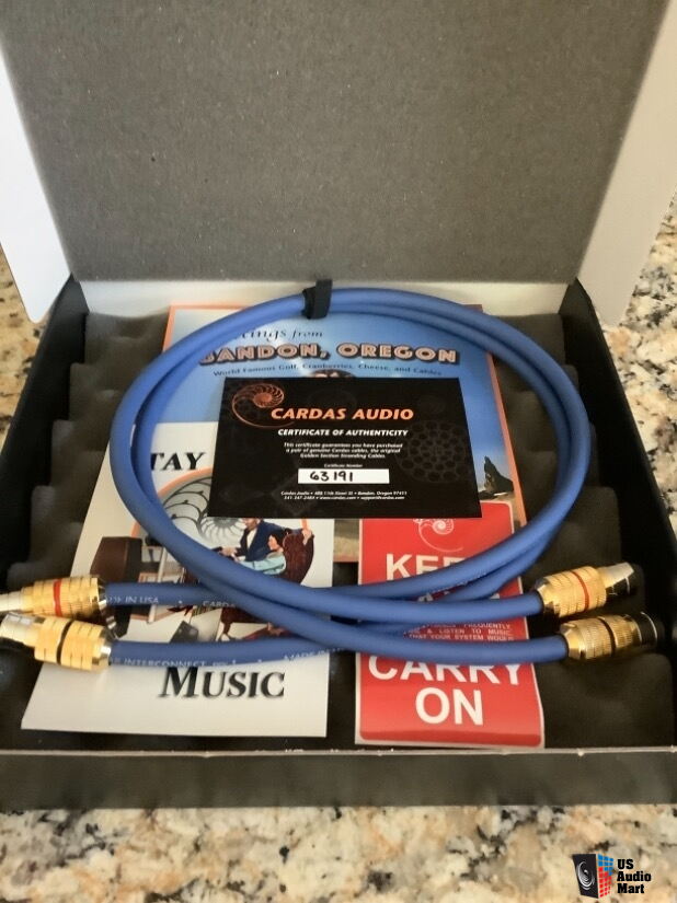 Cardas Clear interconnect Rev 1, xlr, 1m For Sale - US Audio Mart