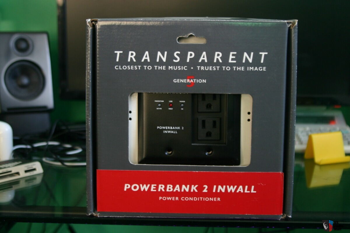 Transparent Audio Power Bank 2 In-wall Gen. 5 Photo #3207800 - US Audio ...