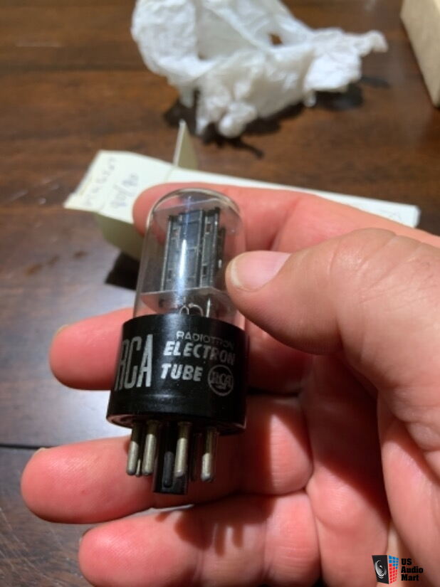 6SN7 GT RCA Fat Base single tube late 1940's Photo #3207832 - US Audio Mart