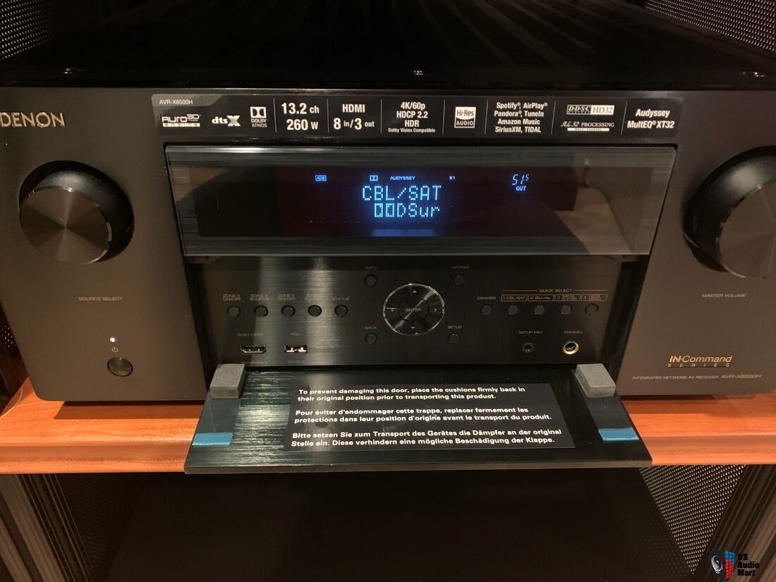 Denon AVR-X8500H flagship receiver Photo #3208009 - UK Audio Mart