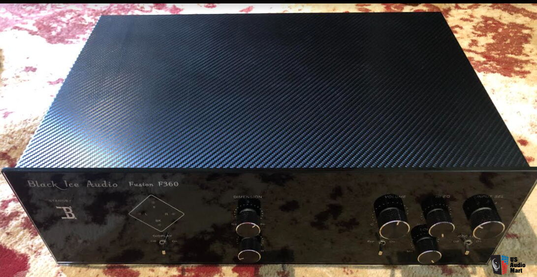 Black Ice F360 Hybrid tube preamplifier by Jim Fosgate with tone and ...