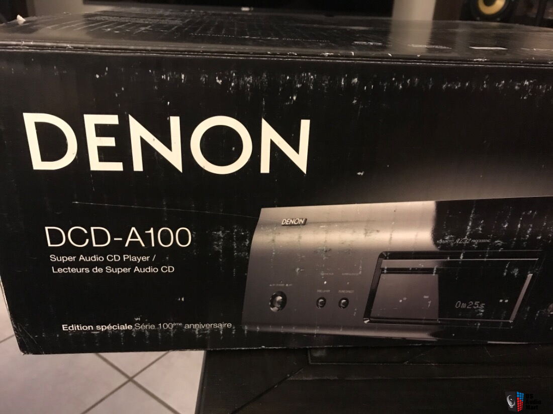 Denon 100Th Anniversary CD player. DCD-A100 Photo #3211695 - US Audio Mart