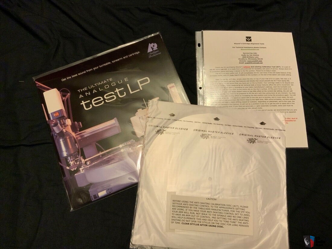 Ultimate Analog Test LP and Wayner's Cartridge Anti-skating Calibration ...