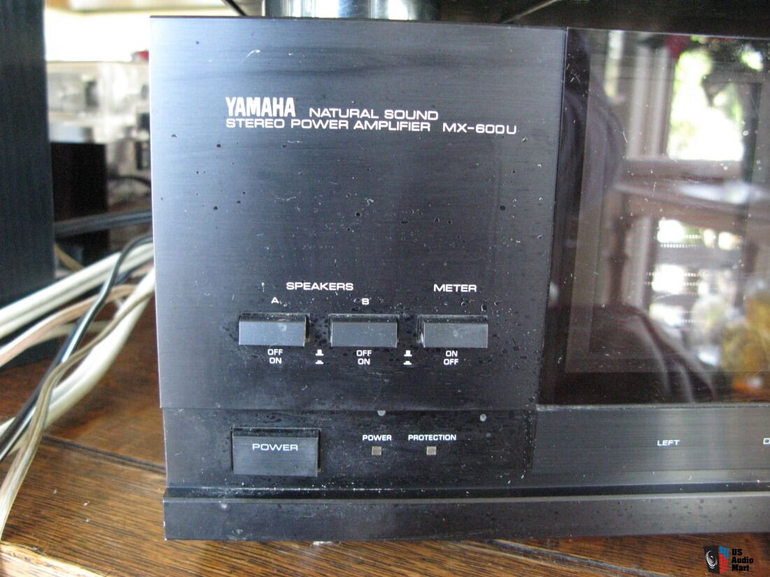 Yamaha MX-600U Stereo Power Amp For Sale - US Audio Mart