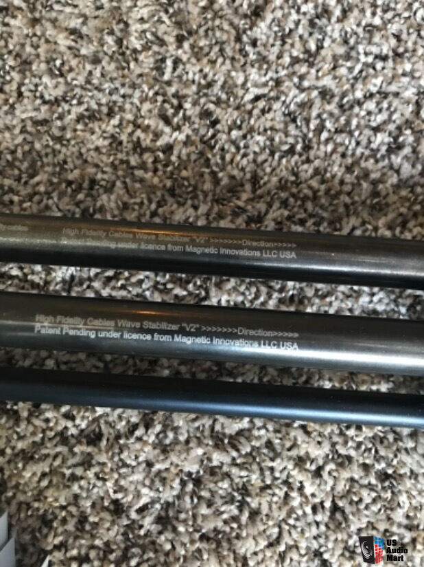 High Fidelity Cables Wave Stabilizers V2 Speaker Cables For Sale - US ...