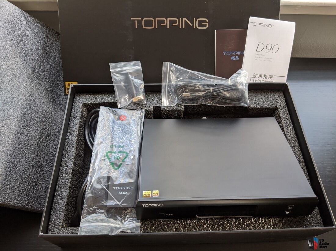 Topping D90 DAC (non-MQA version) For Sale - US Audio Mart