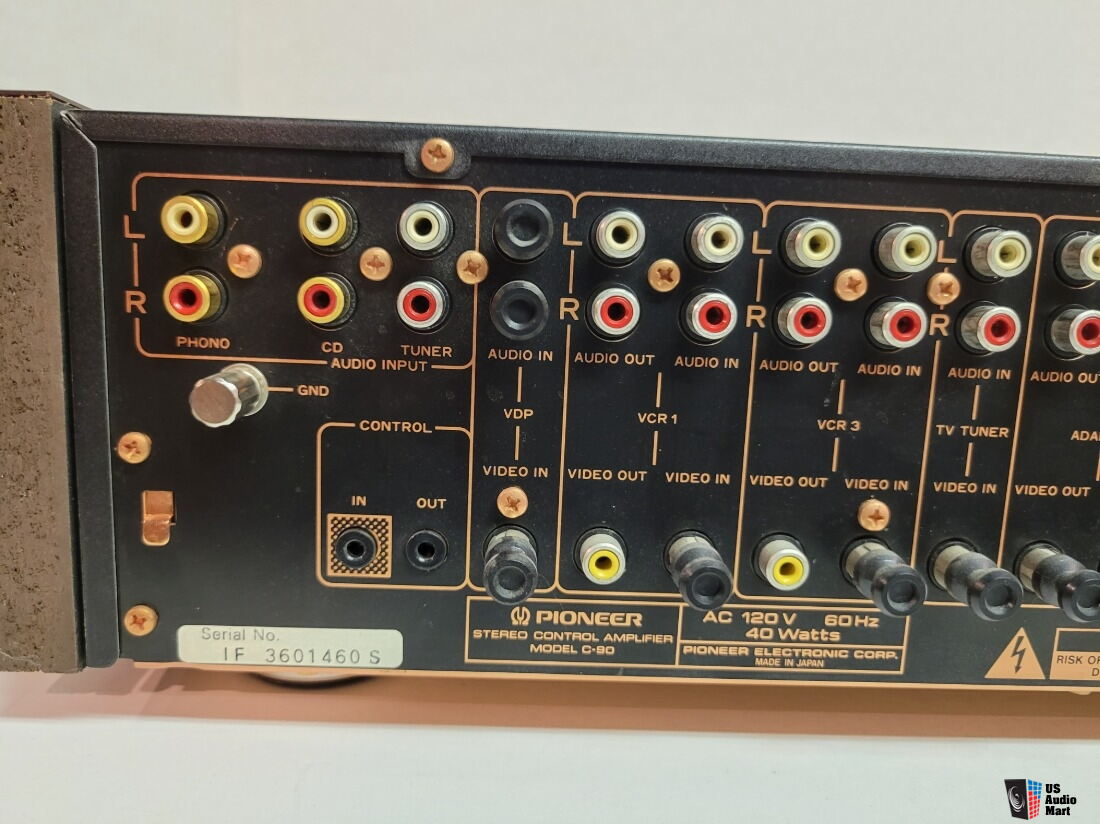 Pioneer C-90 reference control preamplifier Photo #3221008 - US Audio Mart