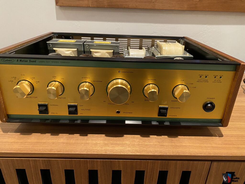 Pending***Leben CS600X Tube Integrated Amplifier Photo #3221669 - US ...