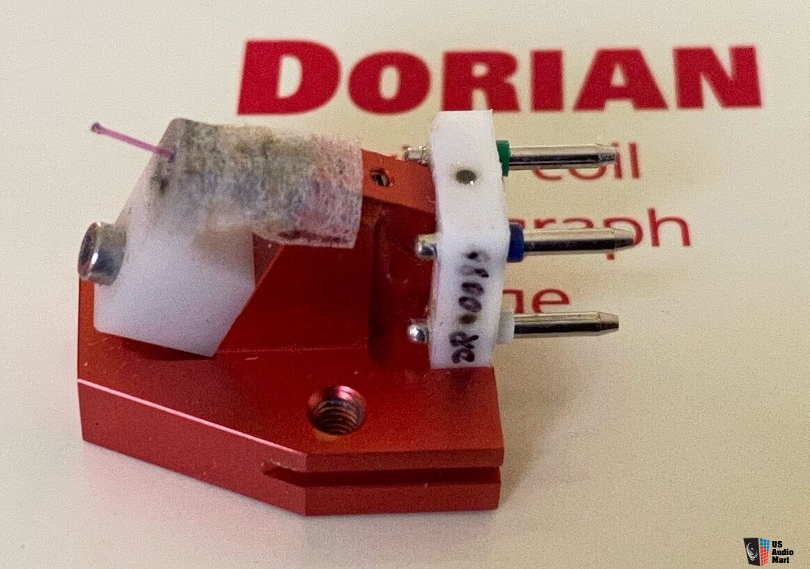 Lyra Dorian MC cartridge with ruby cantilever retip by SoundSmith Photo ...