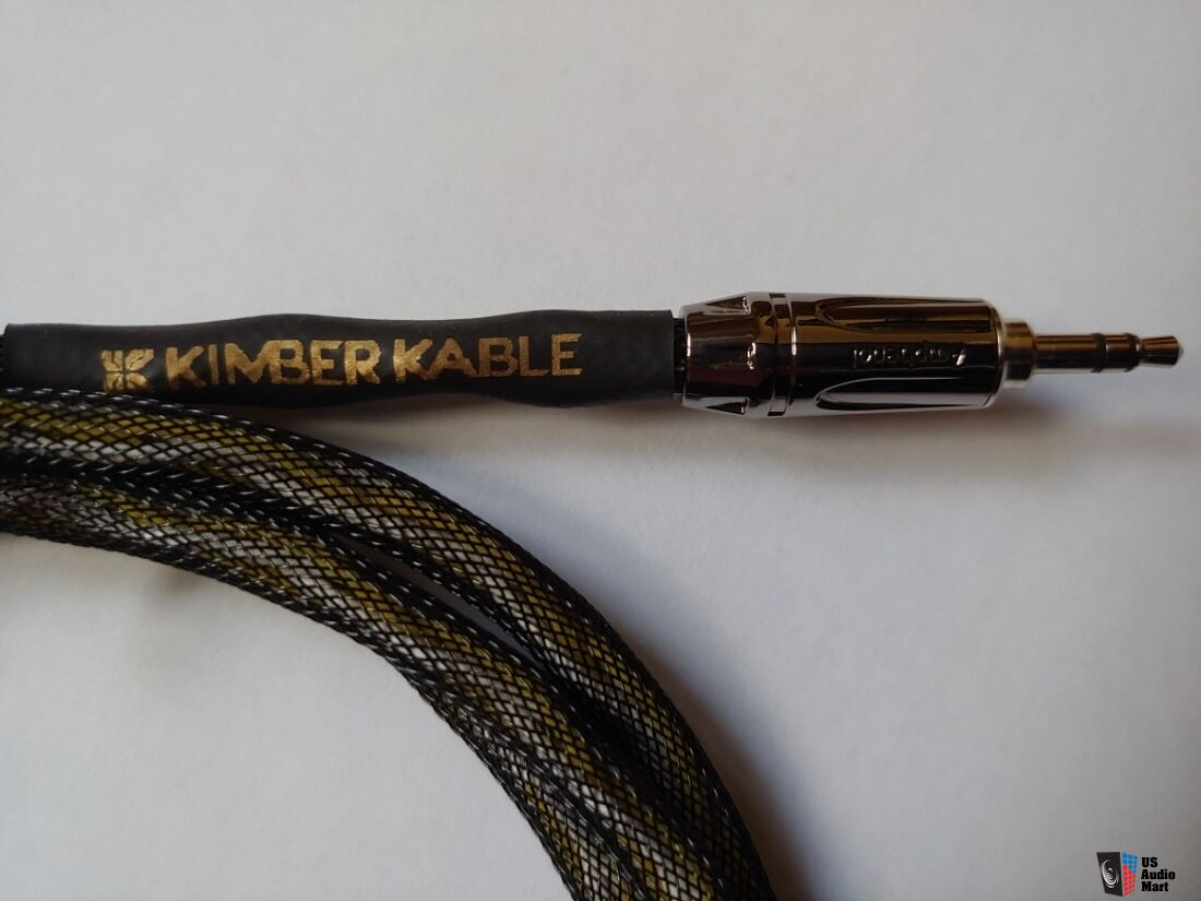 Kimber Kable GQ Mini Cu Copper aux cable with 3.5mm ends