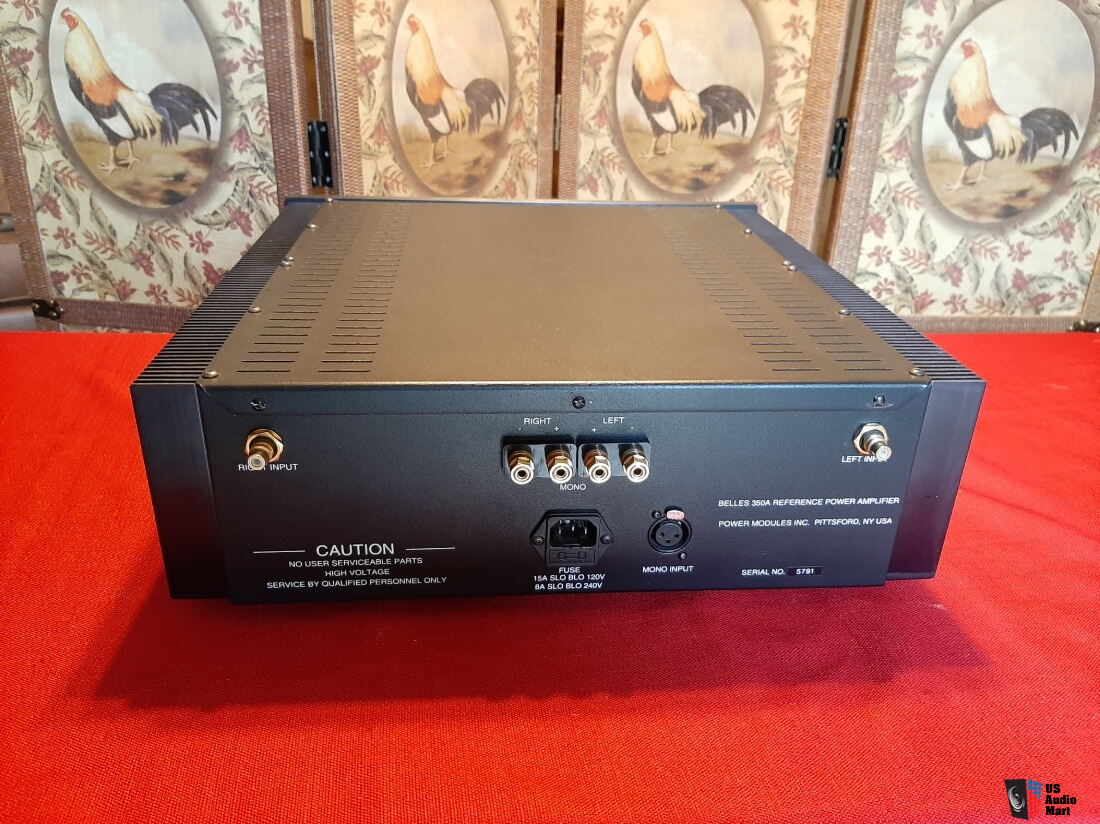 Belles 350A Ref Power Amp Power Amplifier Photo #3232378 - UK Audio Mart